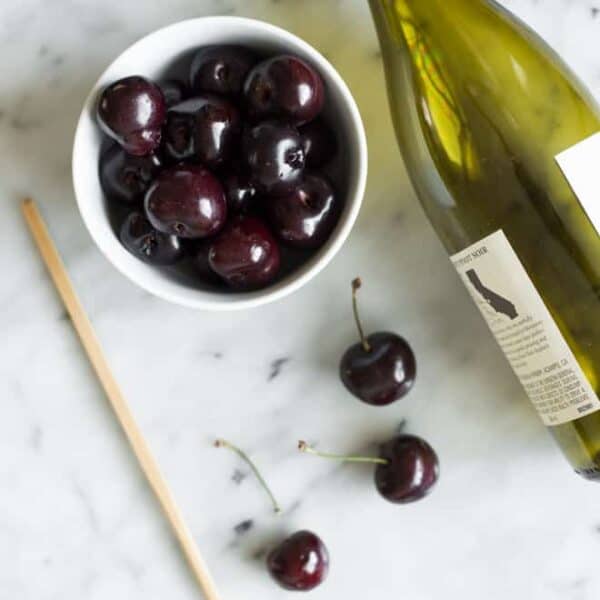 How to Pit Cherries Without a Cherry Pitter | Healthy Nibbles by Lisa Lin