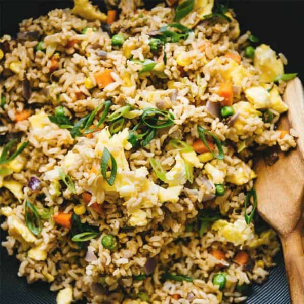 The Easiest Egg Fried Rice 20 Minutes Healthy Nibbles By Lisa Lin
