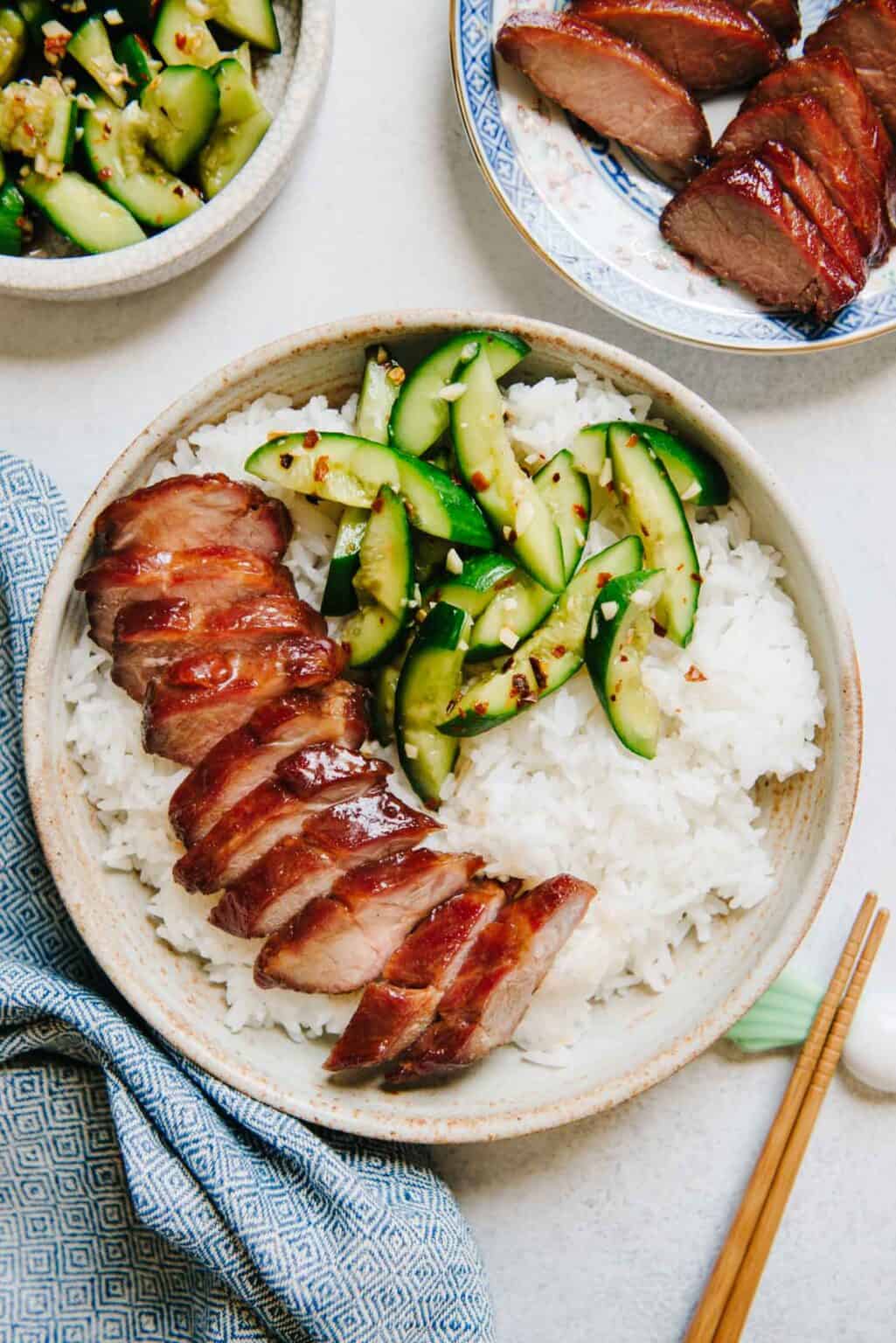 Cha Siu Recipe (Chinese BBQ Pork) - no food coloring!