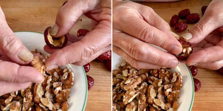 Stuffed Red Dates with Walnuts & Pecans | Healthy Nibbles by Lisa Lin ...