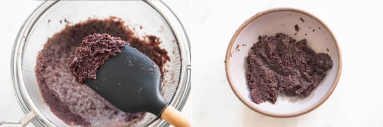 Smooth Red Bean Paste (豆沙) | Healthy Nibbles by Lisa Lin