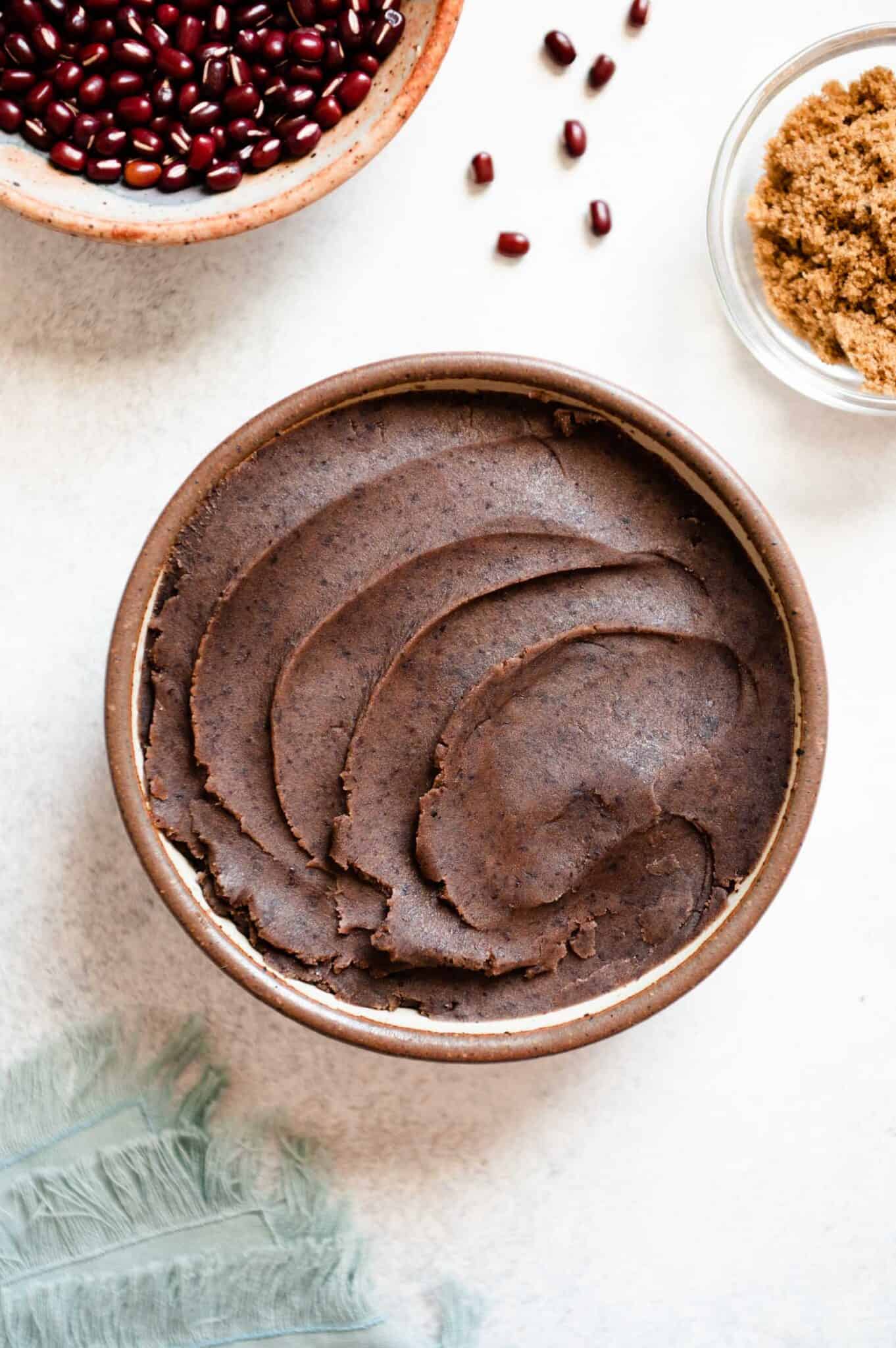 Smooth Red Bean Paste (豆沙) | Healthy Nibbles by Lisa Lin