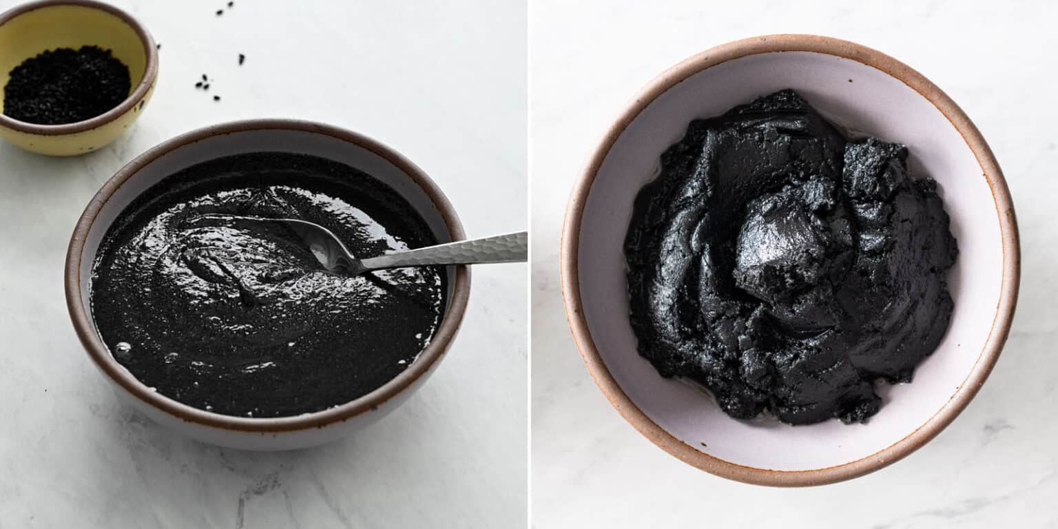 Black Sesame Paste (spreads easily + not too sweet)