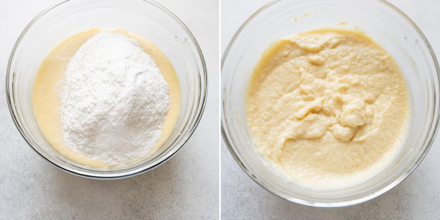 Savory Corn Mochi with Scallions (Gluten Free!) | Lisa Lin