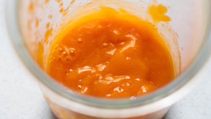 Ginger Persimmon Mochi Cake | Lisa Lin