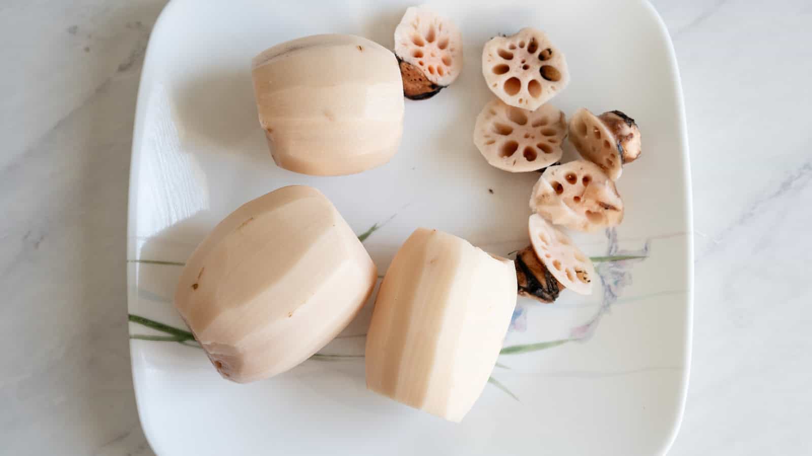 Lotus Root Upside Down Cake | Yoga Pit
