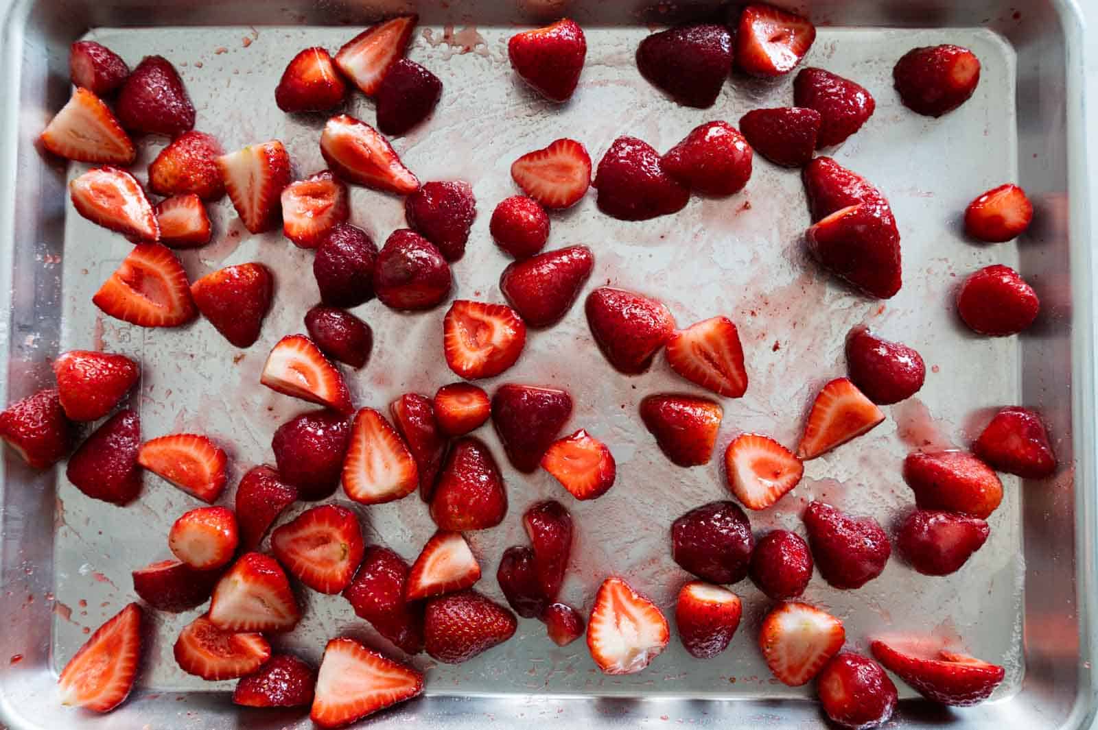 Slow Roasted Strawberries & Ways to Use Them